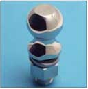 Trailer Hitch Ball - Forged - Stainless Steel - Berkeley Point & Suncor ...