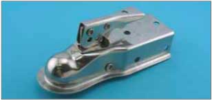 Trailer Coupler Stainless Steel - Berkeley Point & Suncor Stainless